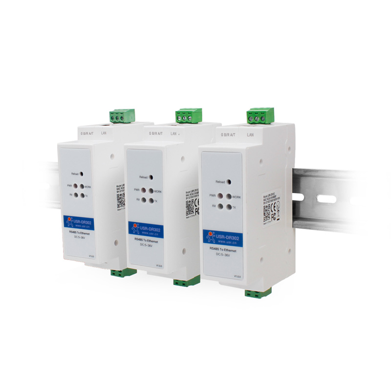 Din Rail RS485 to Ethernet Converters | Compact Ethernet Serial Servers