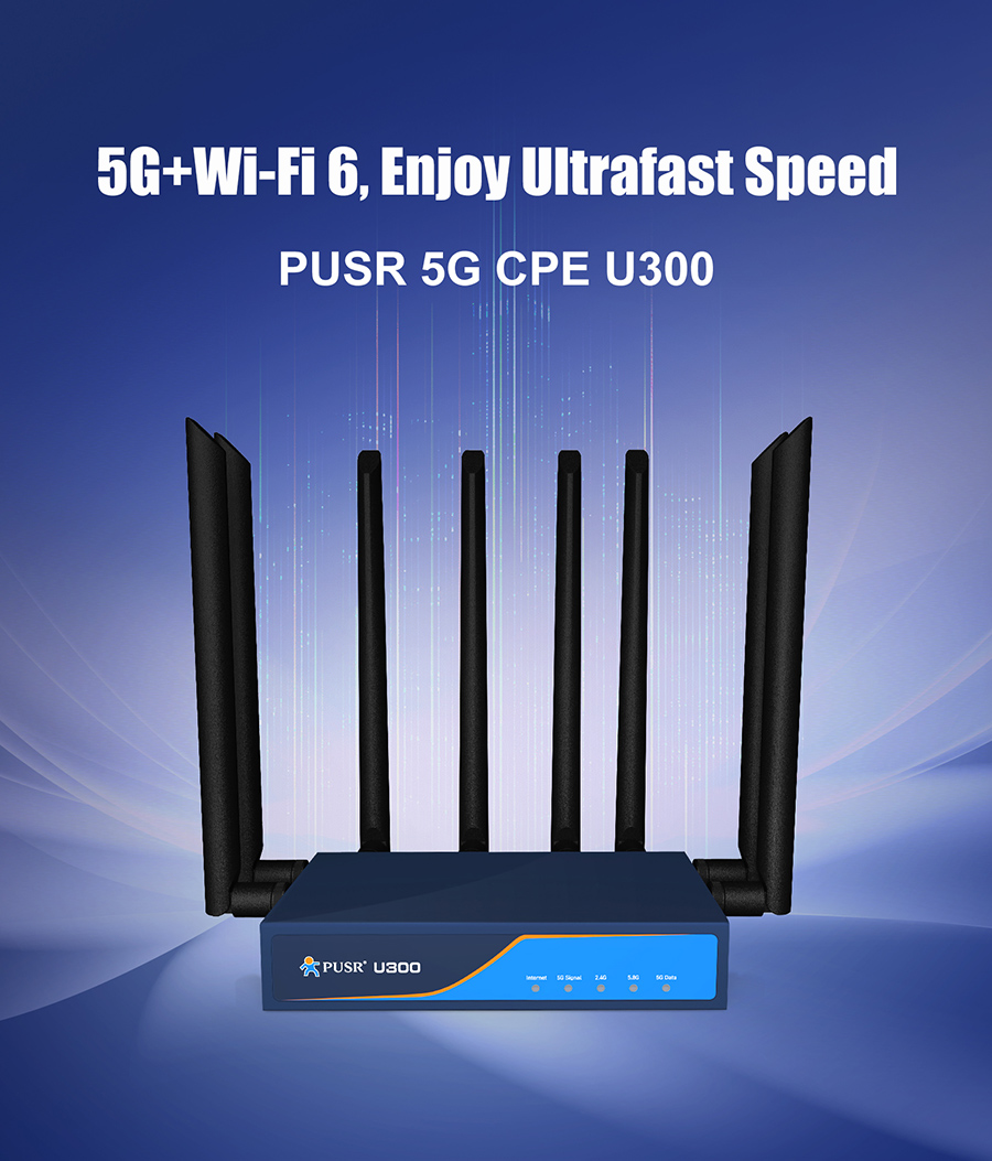 5G Modem WiFi Router U300-G - Sensor to Cloud and Industrial Internet ...